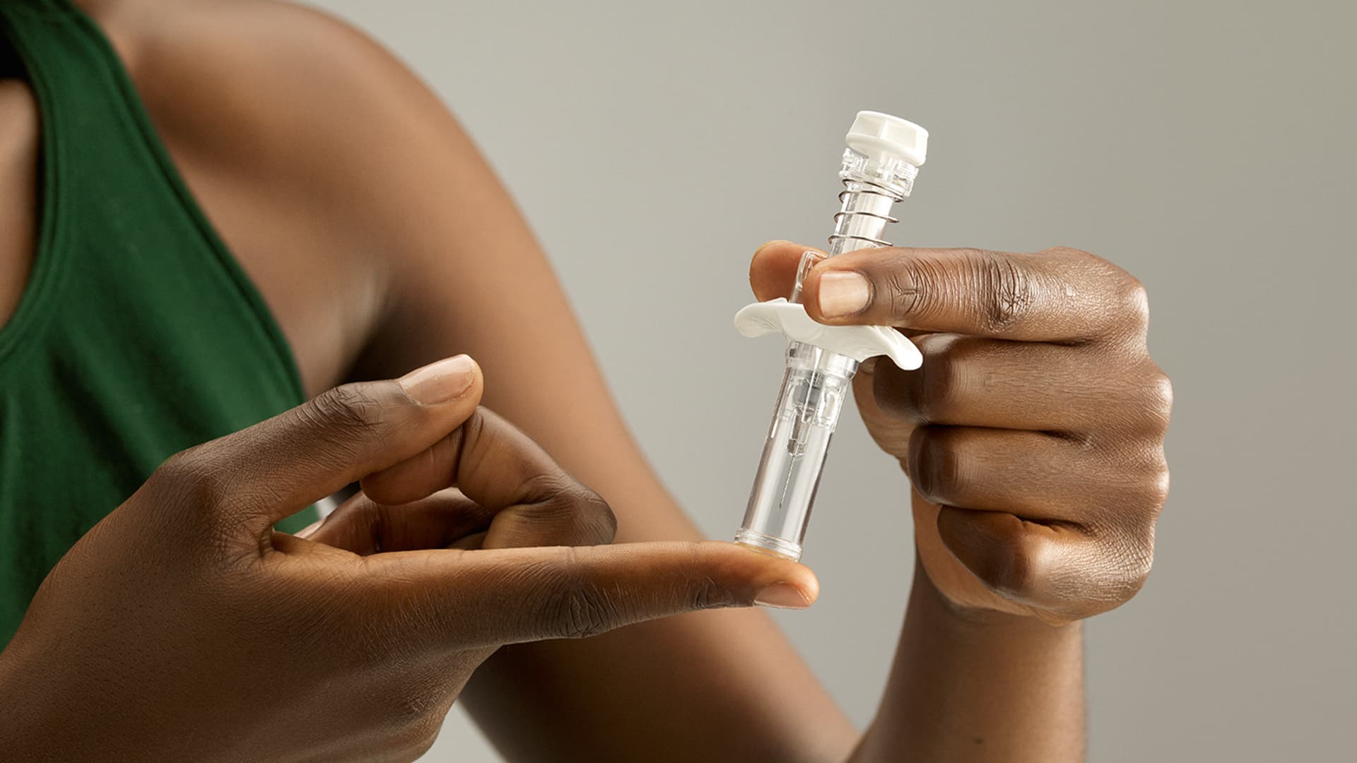 Large volume Subcutaneous self-administered injection by means of a ...