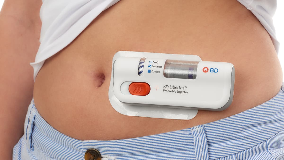 Large volume Subcutaneous self-administered injection by means of a ...